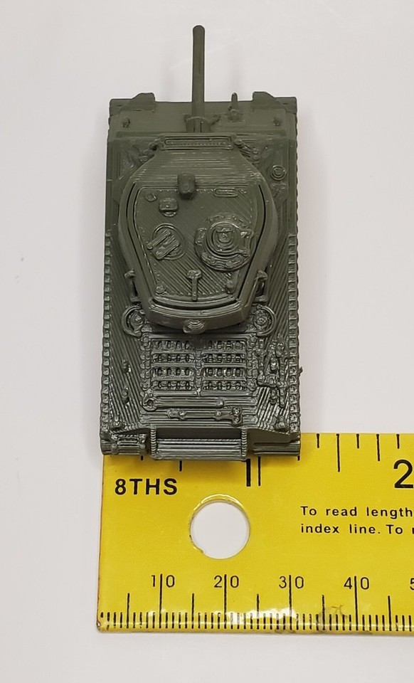 2 Pack - HO Scale - US M4 Sherman tank - Olive Green 1:87 Scale Mini ...