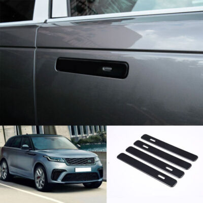 For Range Rover Velar 2018-2023 Matte Black Exterior Side Door Handle ...