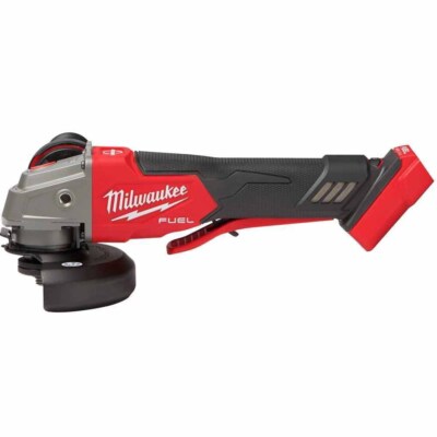 Milwaukee 2888-20 M18 FUEL™ 4-1/2" / 5" Variable Speed Braking Grinder ...