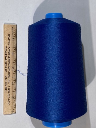 A&E Super Tex Tex-24 Polyester Serger Thread huge 16oz Cone Blue 1036 ...