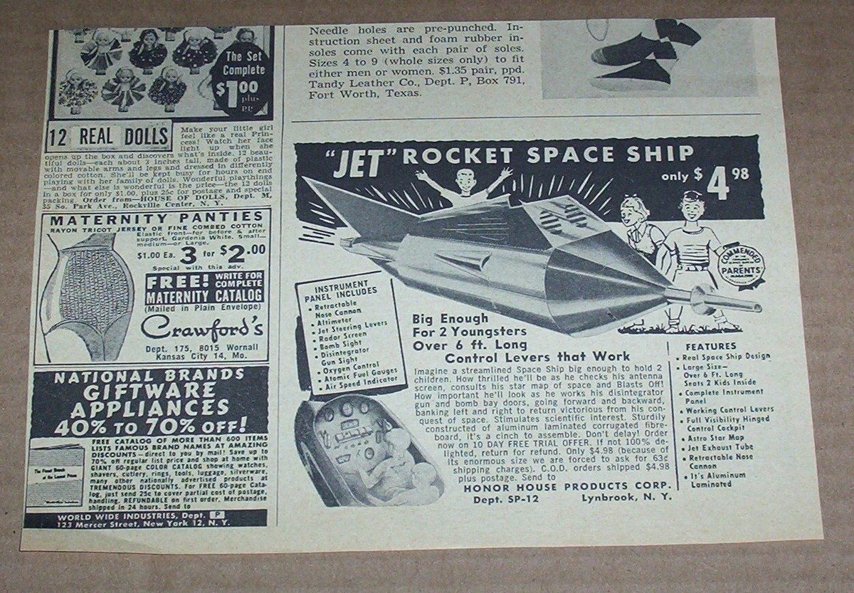 Rocket Ship 1950s Waimea Vintage | Alright! Which One Of You Space