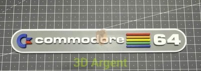 Commodore 64 Logo - 3D Printed Sign Stand | eBay