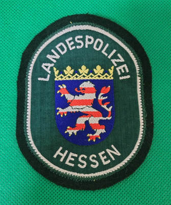 GERMANY DEUTSCHLAND PATCH POLICE POLIZEI HESSEN | eBay