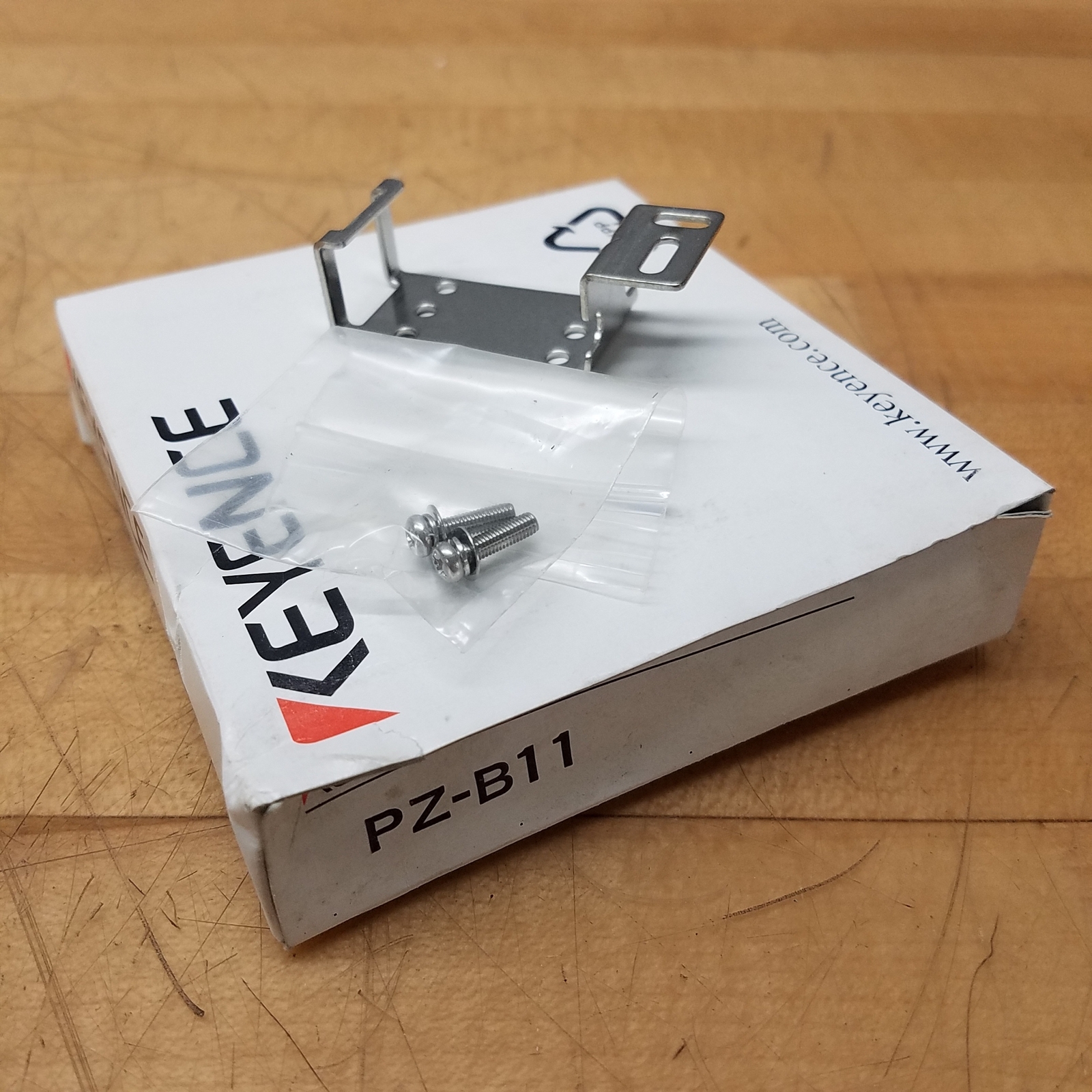 Keyence PZ-B11 Sensor Mounting Bracket, Stainless Steel - NEW | eBay