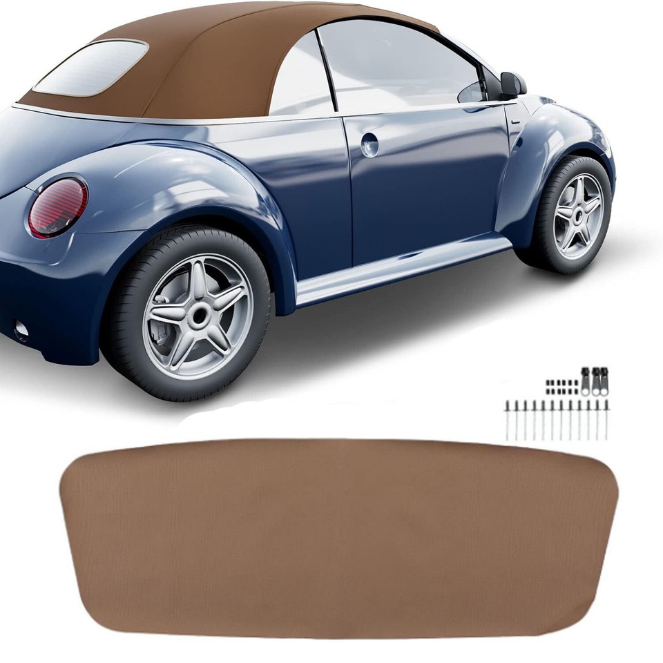 1× New Tan Convertible Soft Top For Volkswagen Beetle 2003-2010 VWNB ...