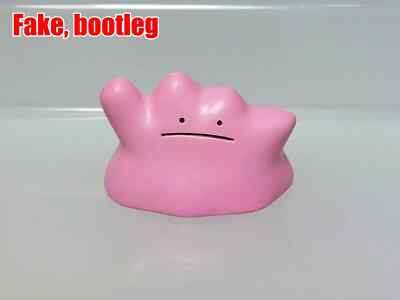 Fake Bootleg Ditto Metamon Pokemon Monster Collection Figure Tomy D03 ...