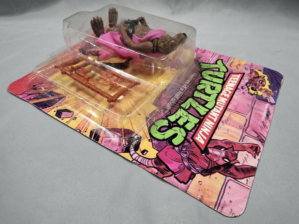 TMNT Teenage Mutant Ninja Turtles SPLINTER Bootleg Figure 1980's MOC ...