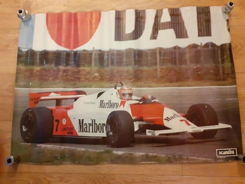 VINTAGE JOHN WATSON MCLAREN FORMULA 1 GRAND PRIX ORIGINAL 1981 LARGE ...