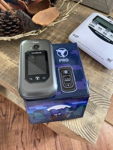 Sunbeam F1 Pro Aspen Flip Phone with Hotspot and Waze- Slightly Used | eBay
