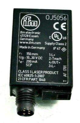 ifm Laser-Reflexlichttaster OJ5056 | OJHLFPKG/FO/AS | eBay