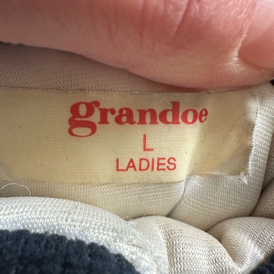 Grandoe Ladies Leather Mittens Dark Blue Size Large Vintage Warm | eBay