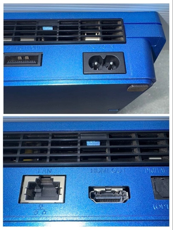 PS3 Splash Blue CECH 3000B 320GB Console only Sony PlayStation 3 Slim ...