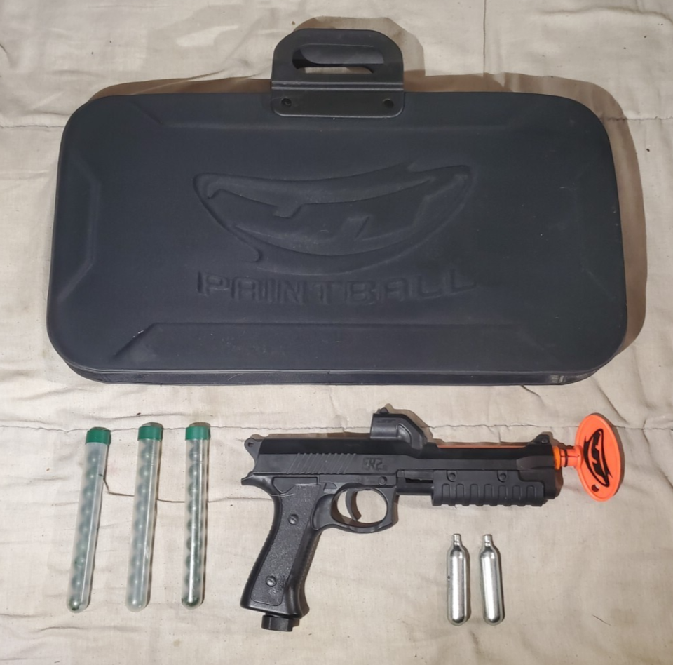 JT ER2s Paintball Pump Pistol w/ Barrel Plug CO2 Loader Tubes ...