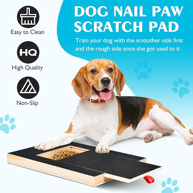 File Double Sided Mat Scratch Board Pets Nail Care Grind Nails Dogs ...