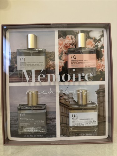 Memoire Archives Perfume Discovery SET (includes 4 x 20ml | 0.68 oz ...