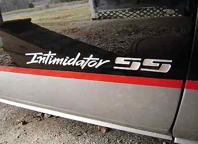 Intimidator SS Emblems, domed dimensional set of 3 CHEVY truck ...