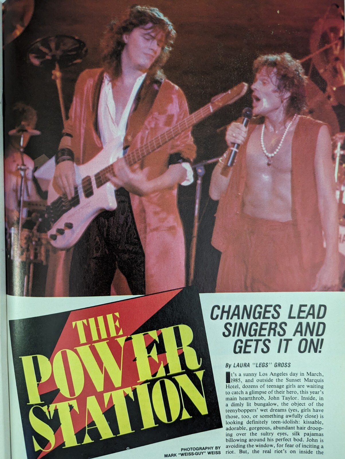 Faces Rocks Magazine February 1986 KISS, Ratt, Scorpions, Dio, Dire ...