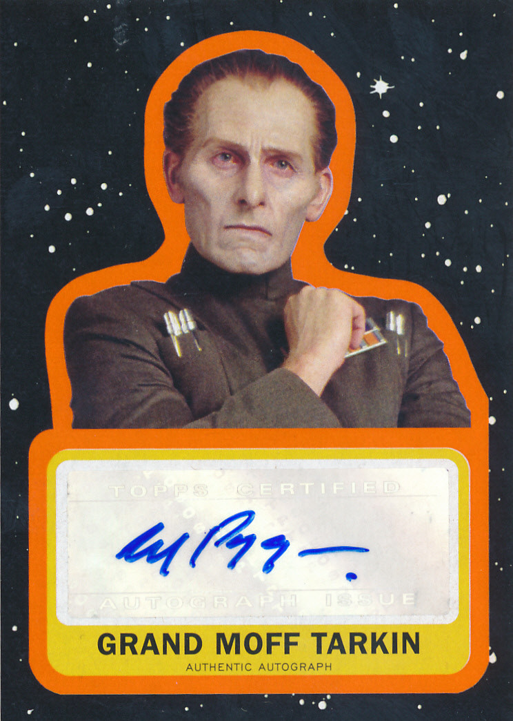 Topps Star Wars Journey Last Jedi Wayne Pygram as Wilhuff Tarkin ...