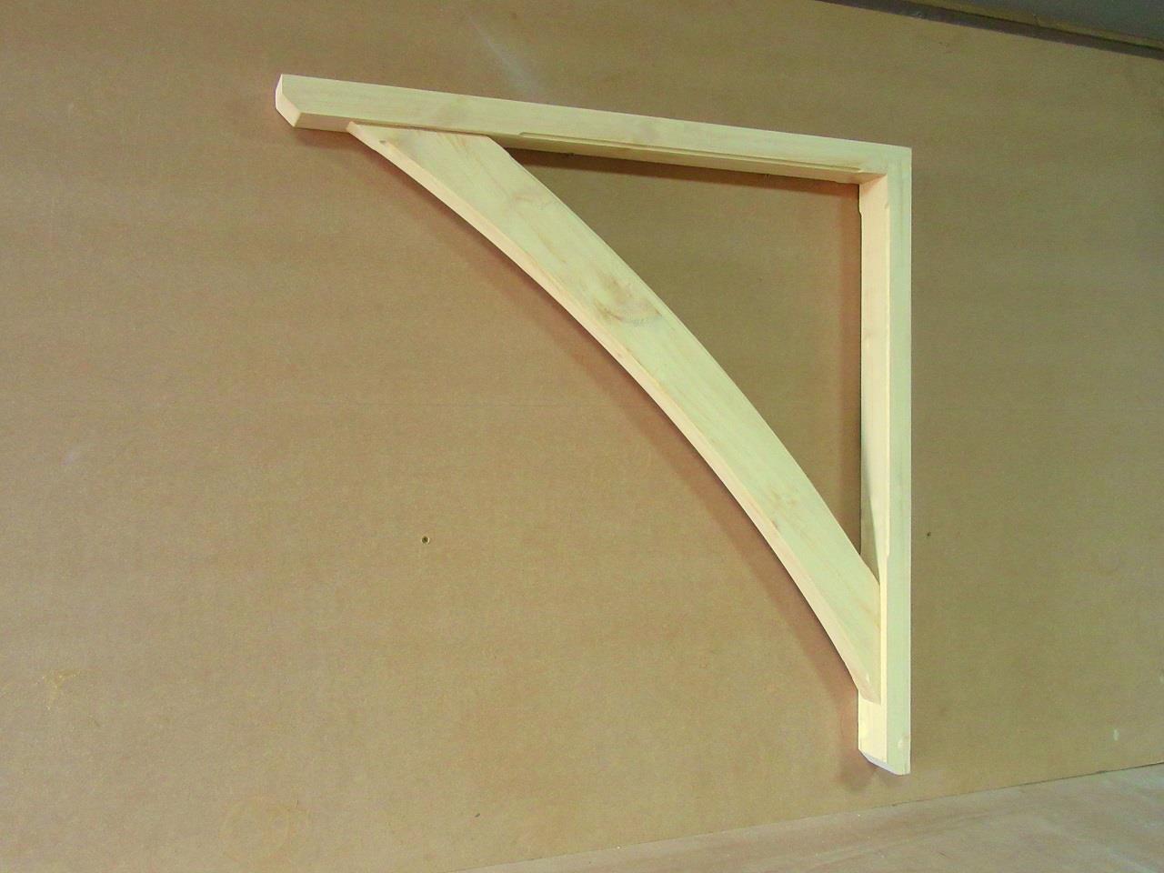 Gallows Bracket Timber Wooden Curved Brace Canopy other sizes available ...