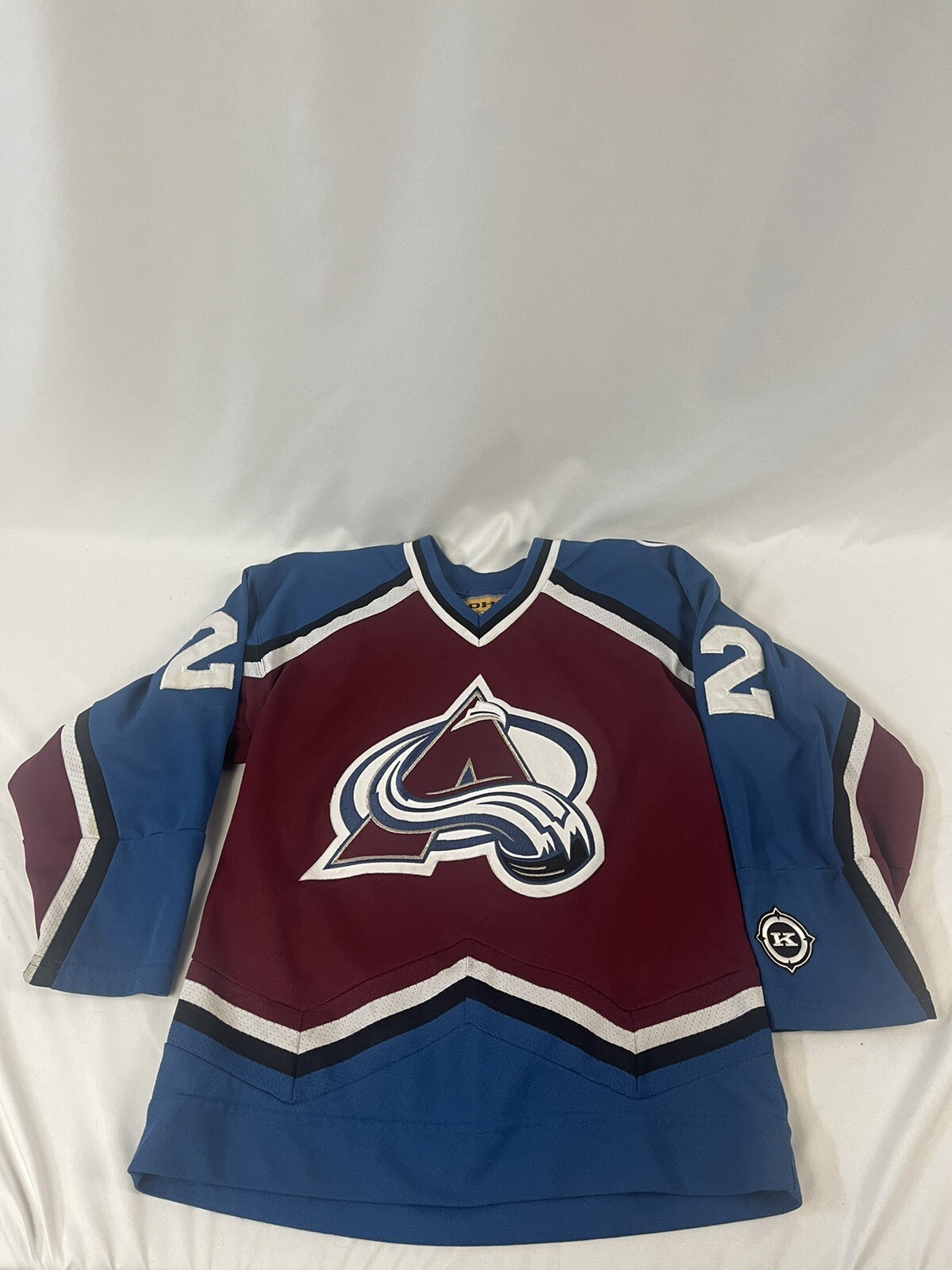 Colorado Avalanche Maroon Blue Vintage KOHO Custom Michaels Jersey ...