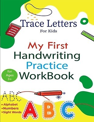 Trace Letters For Kids My First Handwriting Practice Workbook by Baker ...
