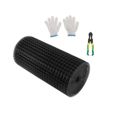 16 Gauge 24"x100' Welded Wire Fence Vinyl Coated Chicken Rabbit Mesh 1 ...