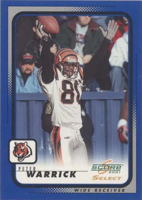 2001 Score Select - Peter Warrick #44 for sale online | eBay