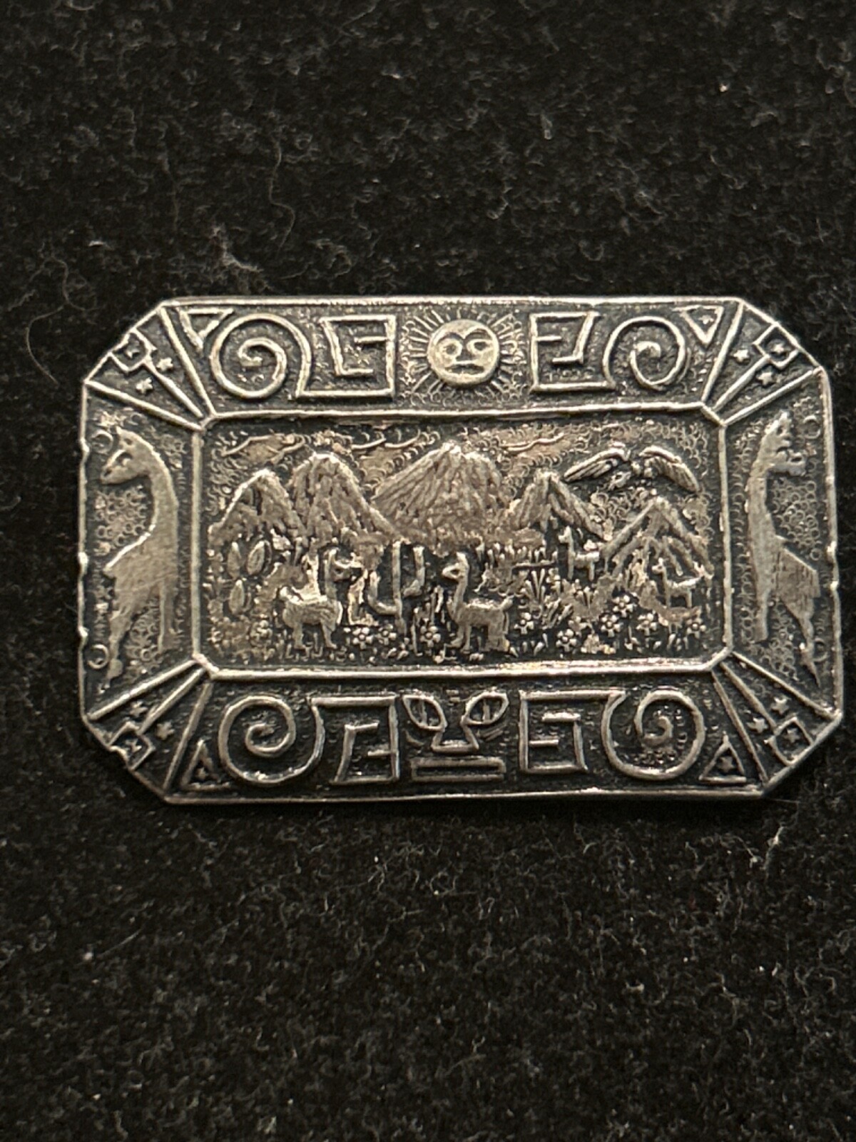 Vintage signed alpaca silver - Gem