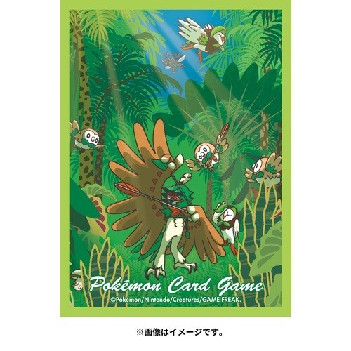 Pokemon Sleeves Decidueye Rowlett TCG STANDARD Card Sleeves 64 Pokemon ...