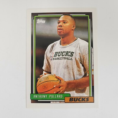 1992-93 Topps Basketball #303 Anthony Pullard RC | eBay