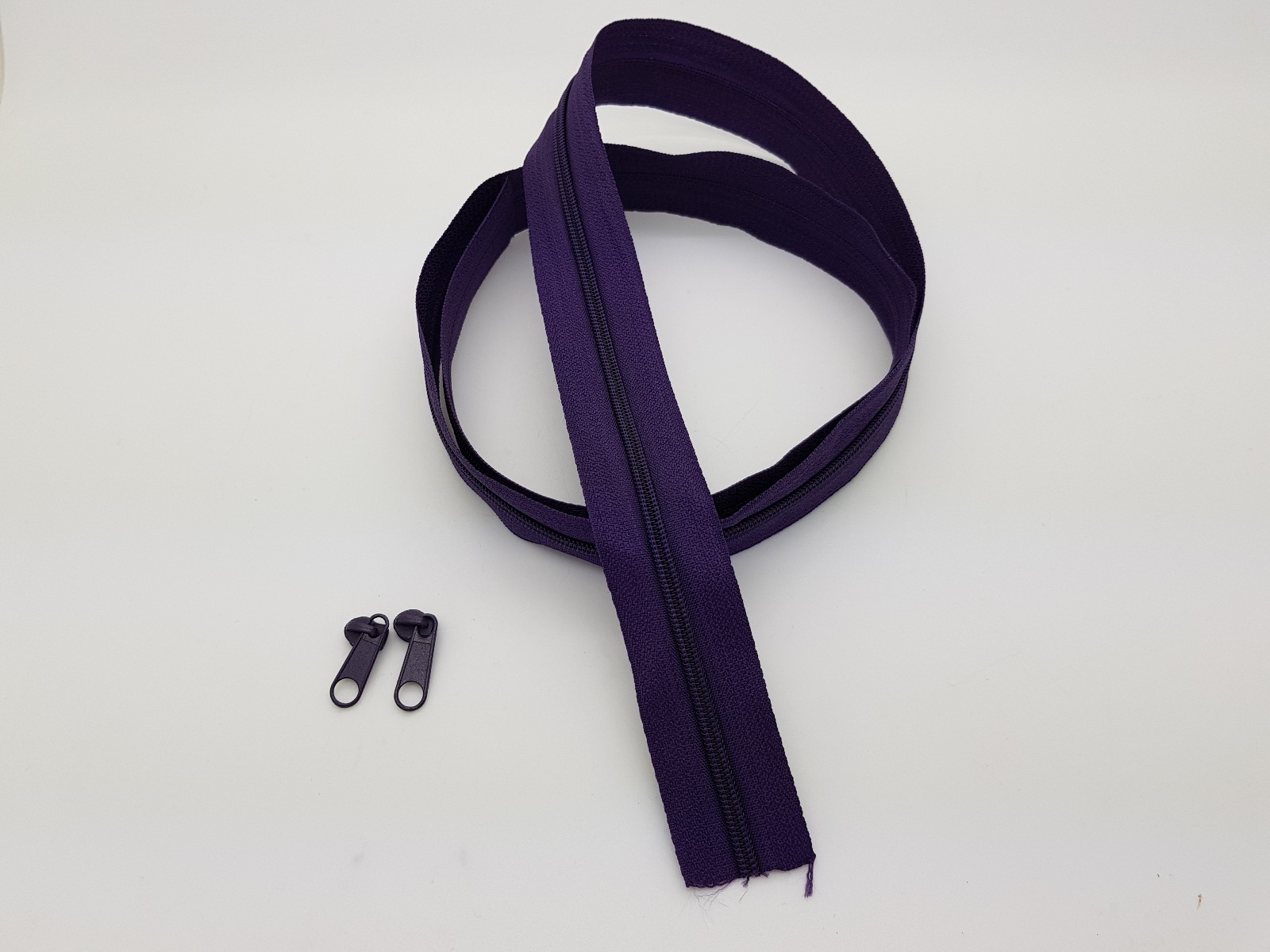 Continuous Zip & Sliders No.3 -40 Colours- Zippers Cushions Upholstery ...