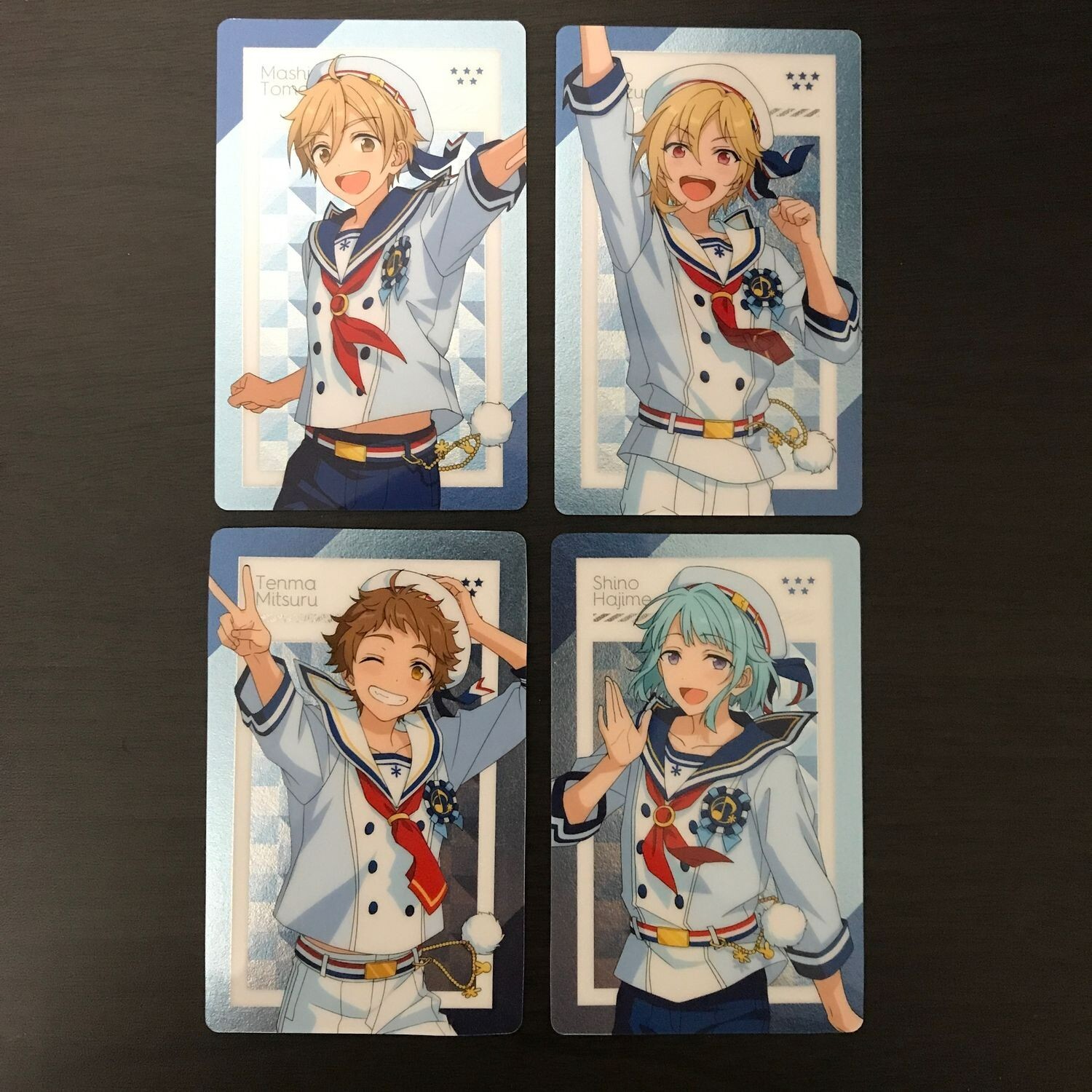 Ensemble Stars Rabits TOMOYA NAZUNA MITSURU HAJIME N-34 35 36 37 Set ...