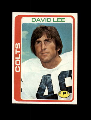 1978 Topps Football #171 David Lee (Colts) NM-MT | eBay