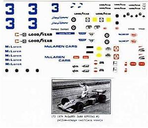 Fred Cady Decal #173 To Do The1974 McLaren Car Special #3 | eBay