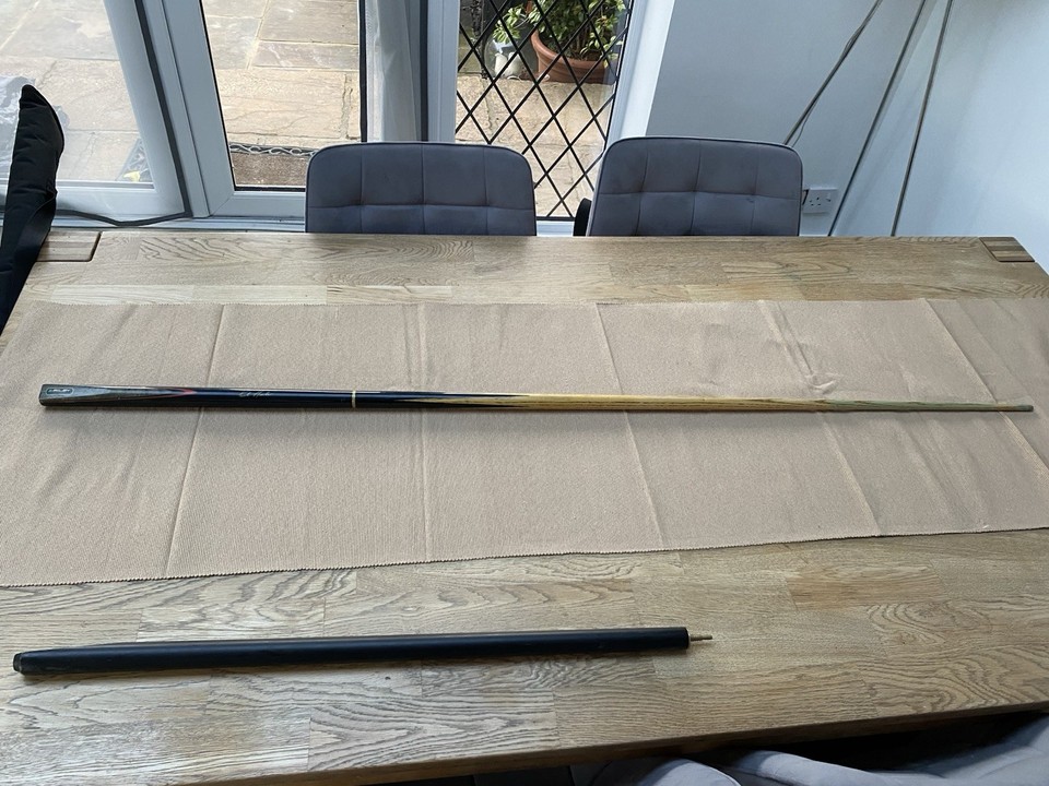 Riley Paul Hunter Signature Snooker Pool Cue 2 Piece Ash Extension ...