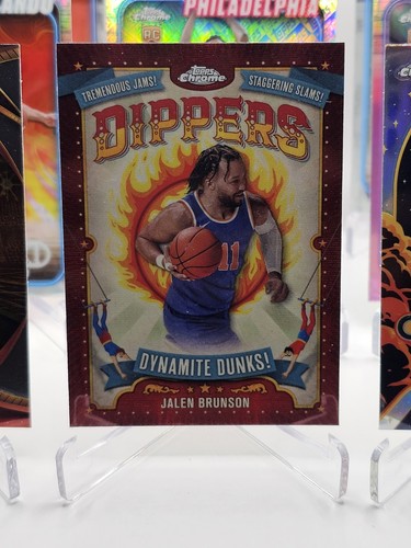 2024-25 Topps Chrome Dippers #D14 Jalen Brunson (9 Cards) | eBay