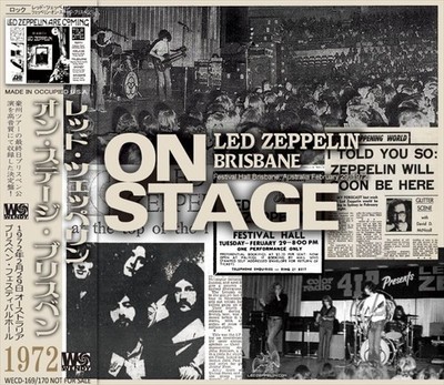 LED ZEPPELIN / 1972 ON STAGE BRISBANE / 2CD | eBay