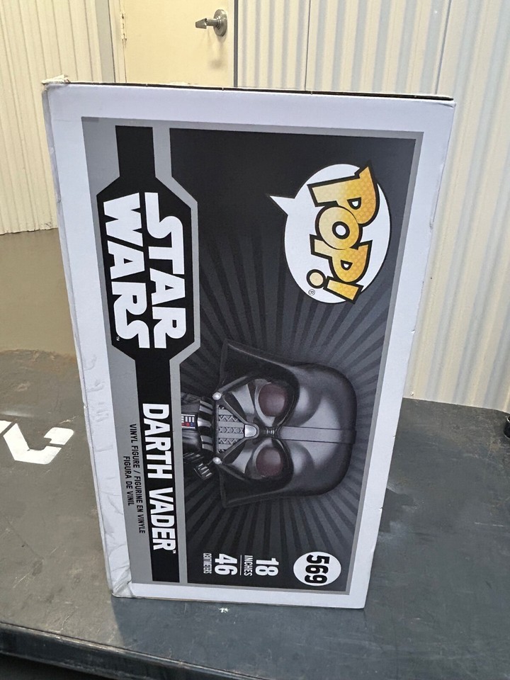 Funko POP! Mega Darth Vader 18 Inch Pop 569 Exclusive NEW SEALED ...