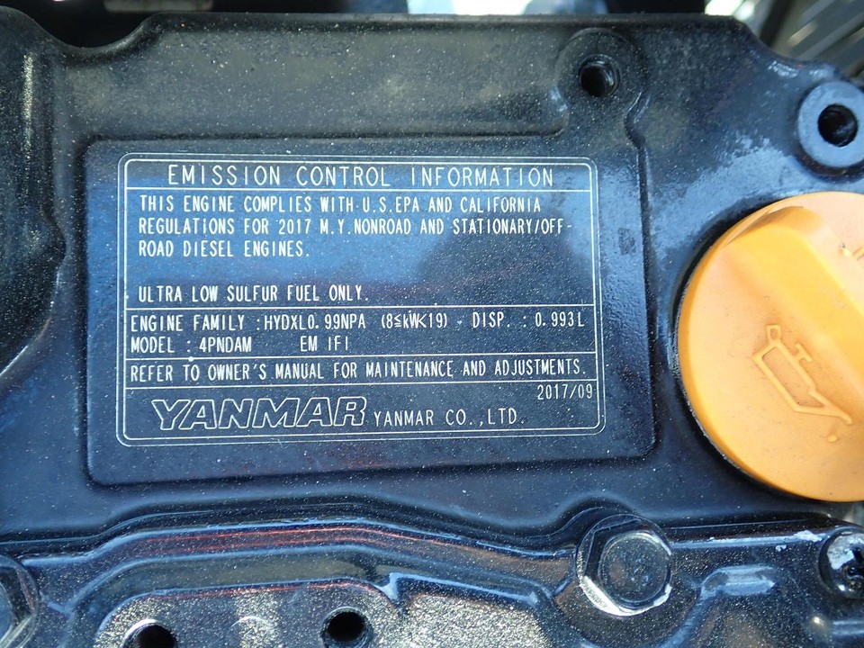 2017 Yanmar 3TNV74F-SDSA Diesel Engine RUNS STRONG! VIDEO! 3TNV74 | eBay
