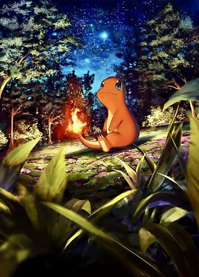 * CHARMANDER * Iconic Pokémon Character Image, Multiple sized Poster ...