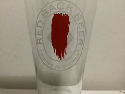 Redback Original Matilda Bay Beer Vintage Flute Glasses 250ml DEMA ...