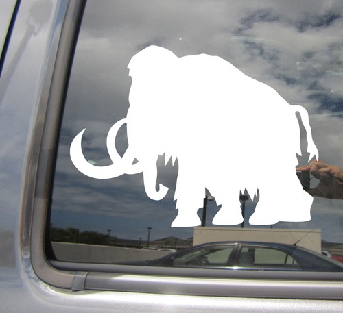 Woolly Mammoth - Extinct Car Laptop Bumper Window Vinyl Decal Sticker ...