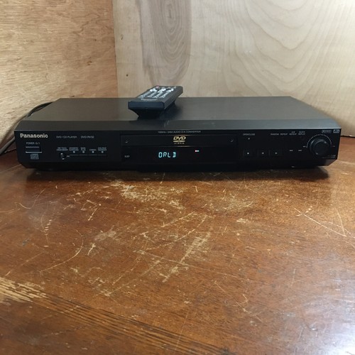 Panasonic DVD-RV32 Universal DVD CD MP3 Disc Player With Remote And ...
