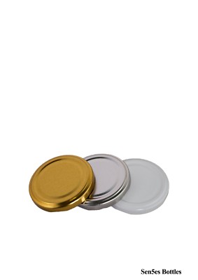 Jam Jar Lids Twist Off Caps Various Colours & Sizes 38mm 43mm 58mm 63mm ...