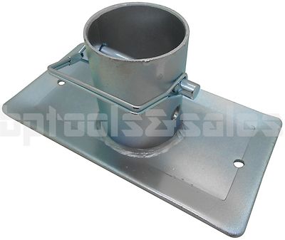 2,000lbs Trailer Jack Foot Plate w/ Pin Base for A-Frame Boat RV Camper ...