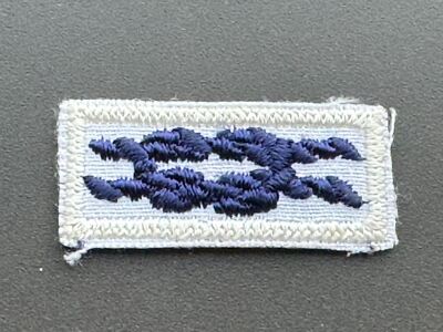 BSA, Vintage Sea Scout Quartermaster Square Knot Award Patch | eBay