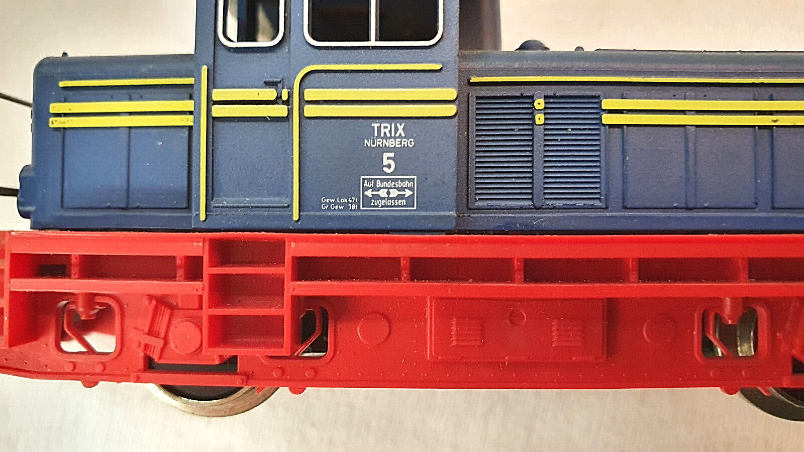 Trix Express 2258 Nürnberg 5 Rangierlok Werkslok 1:87 Spur H0 HO loco ...