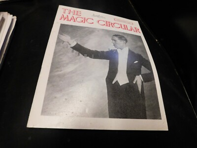 The Magic Circular Magazine of Magicians, Tricks & News 1982 December ...