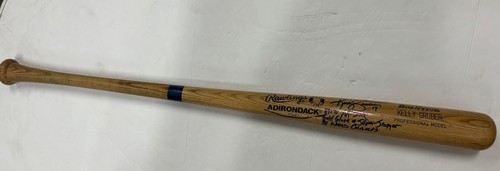 Vintage Blue Jays Kelly Gruber Game Used Baseball Bat Auto Signed ...
