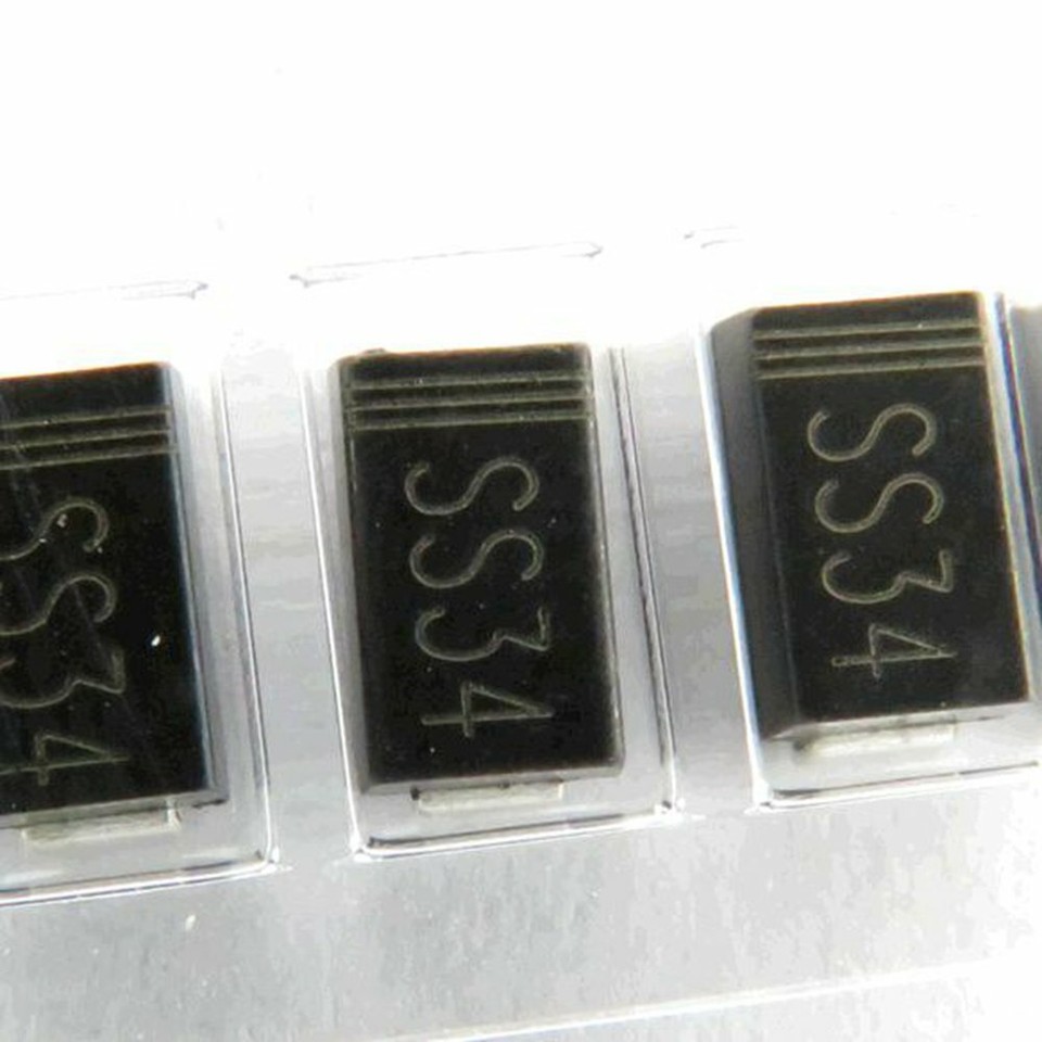 50PCS SS34 SK34 1N5822 3A/40V SMA DO-214AC Schottky Diodes NEW | eBay